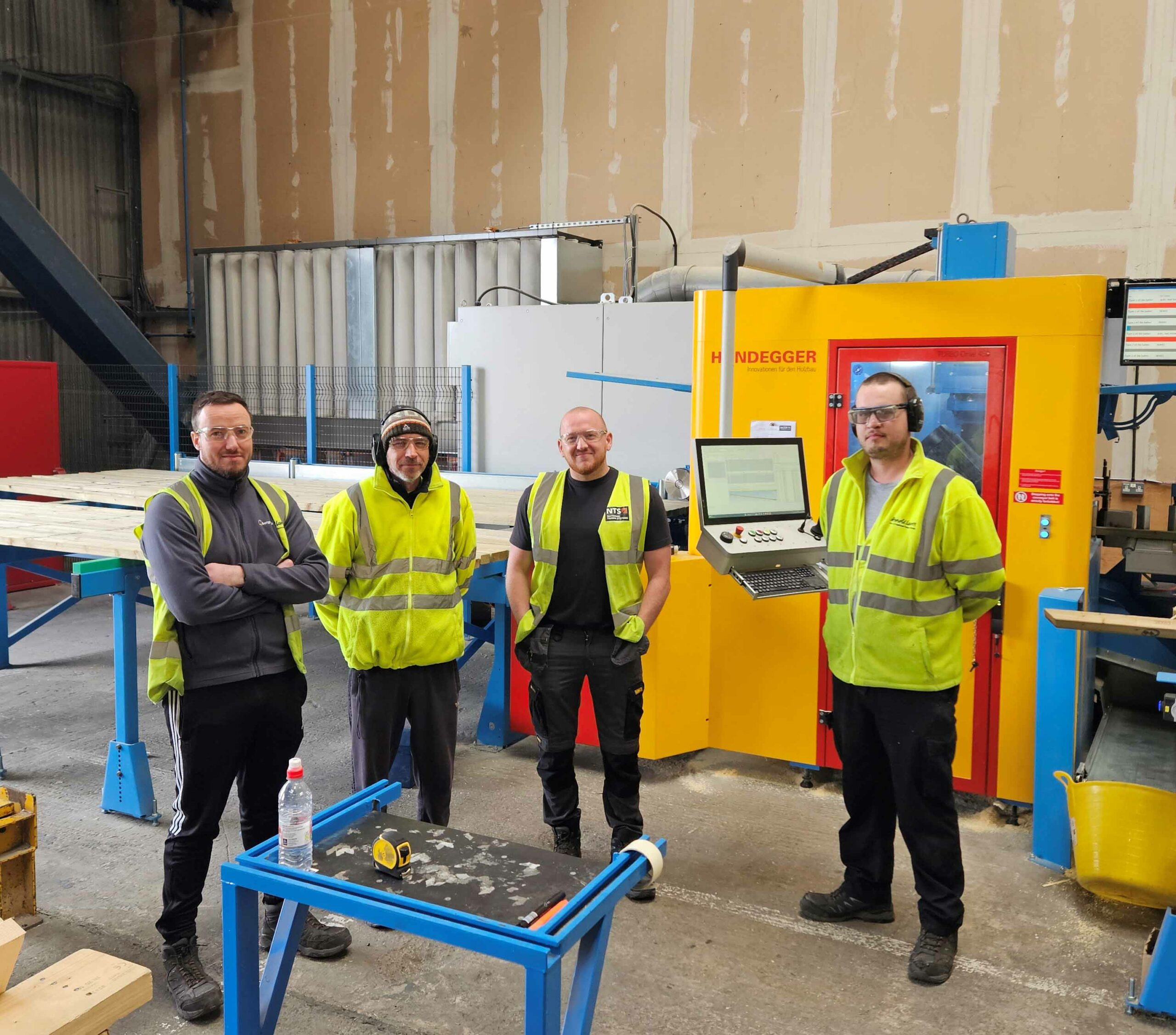 Hundegger Turbo-Drive installed at NTS Newcastle | NTS